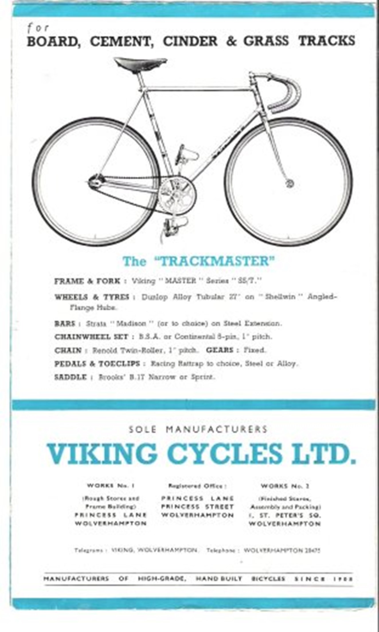 1949 Viking Catalogue – Classic Viking Cycles