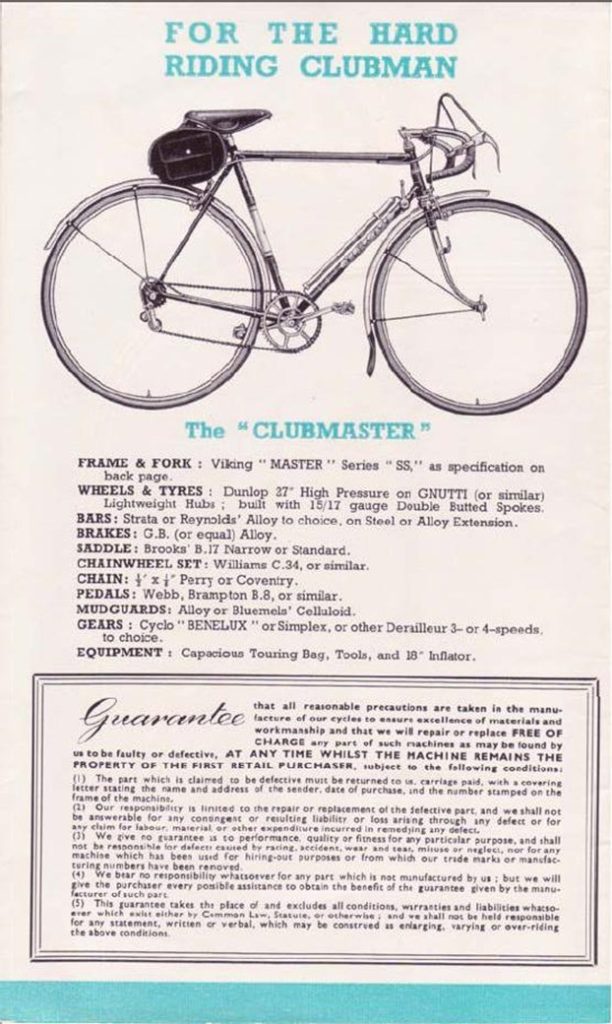 1950 Viking Catalogue – Classic Viking Cycles
