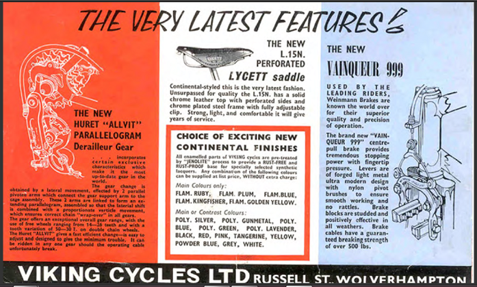1961 Viking Flyer – Classic Viking Cycles