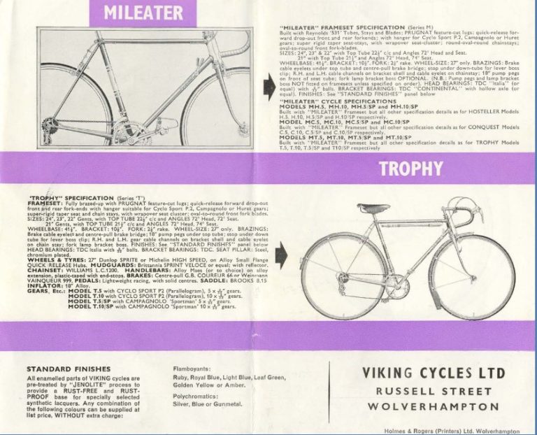 1964 Mid-Season Viking Flyer – Classic Viking Cycles