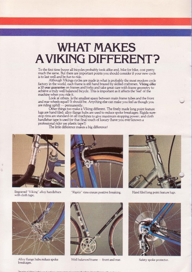 1977 Viking Catalogue – Classic Viking Cycles