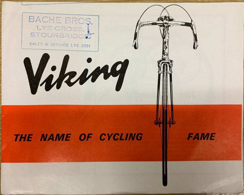1968 Viking Cycles Forwarding Catalogue – Classic Viking Cycles