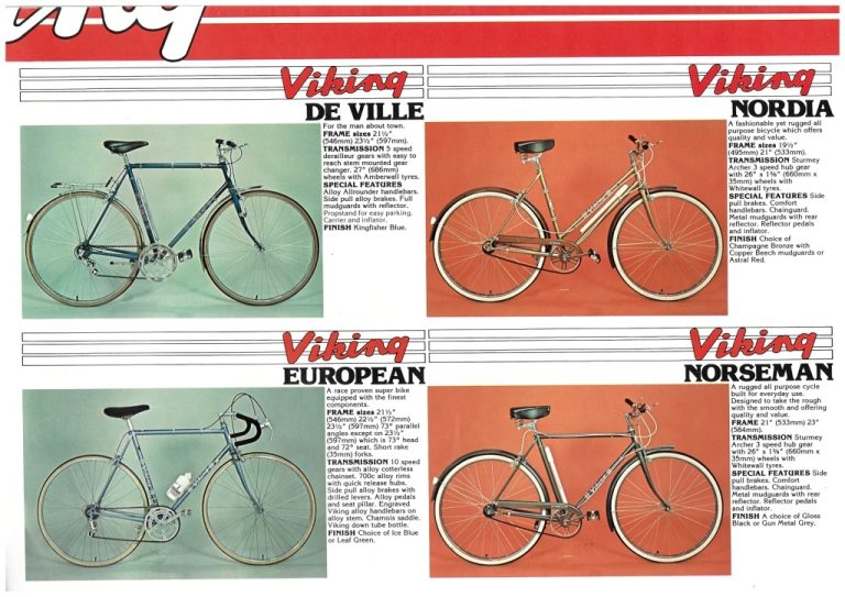 1980 Viking Catalogue – Classic Viking Cycles