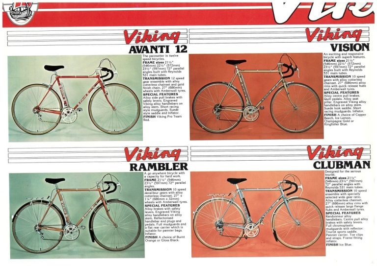 1980 Viking Catalogue – Classic Viking Cycles