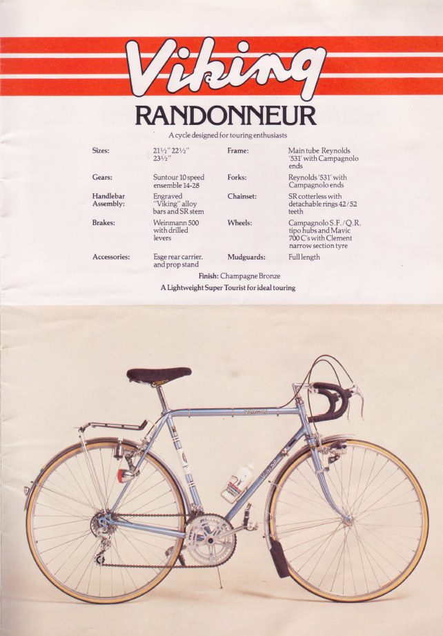 1978 Viking Cycles Catalogue – Classic Viking Cycles