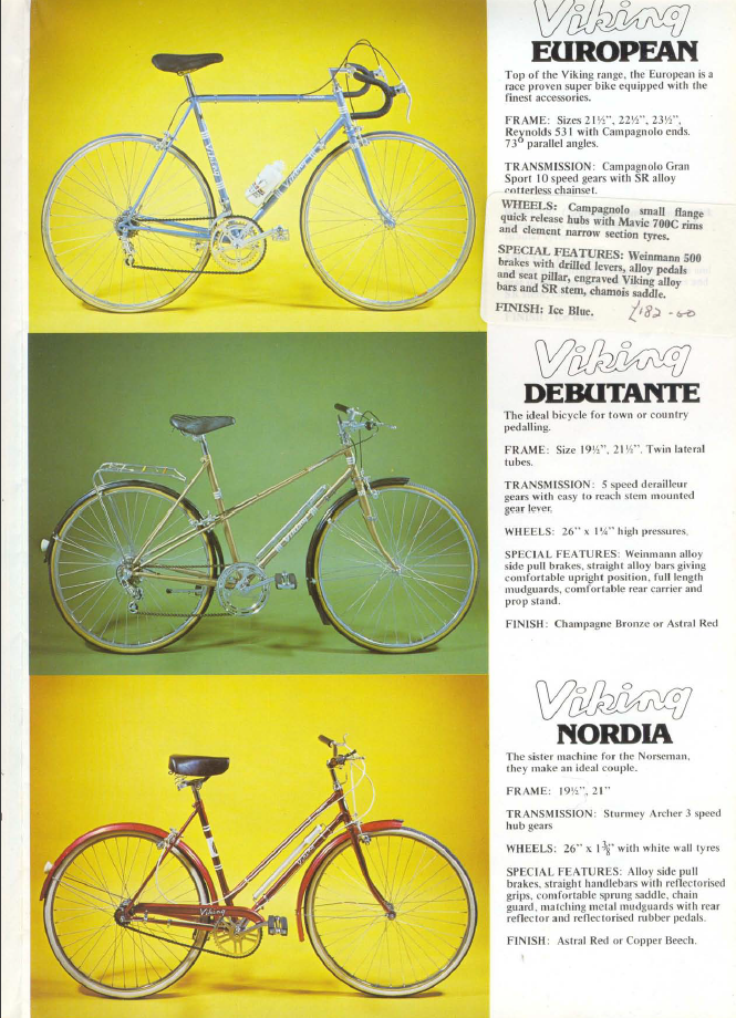 1979 Viking Cycles Catalogue – Classic Viking Cycles