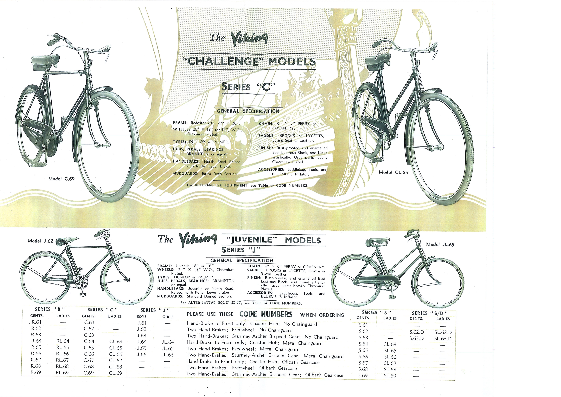 c1947 Viking Catalogue – Classic Viking Cycles