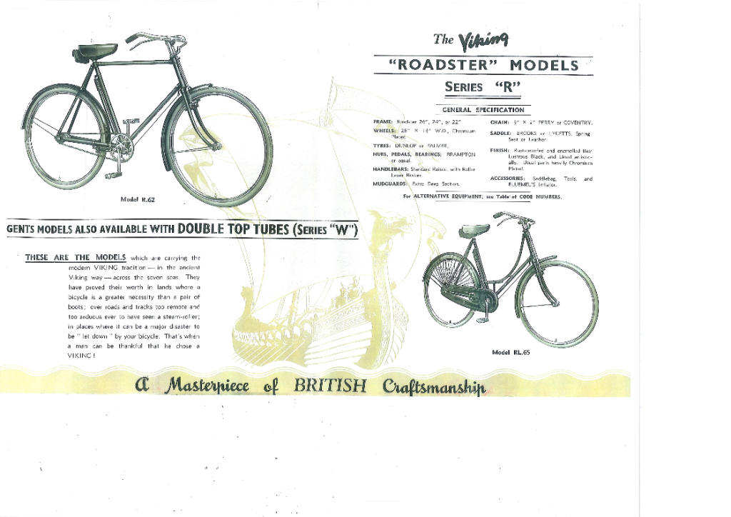 c1947 Viking Catalogue – Classic Viking Cycles
