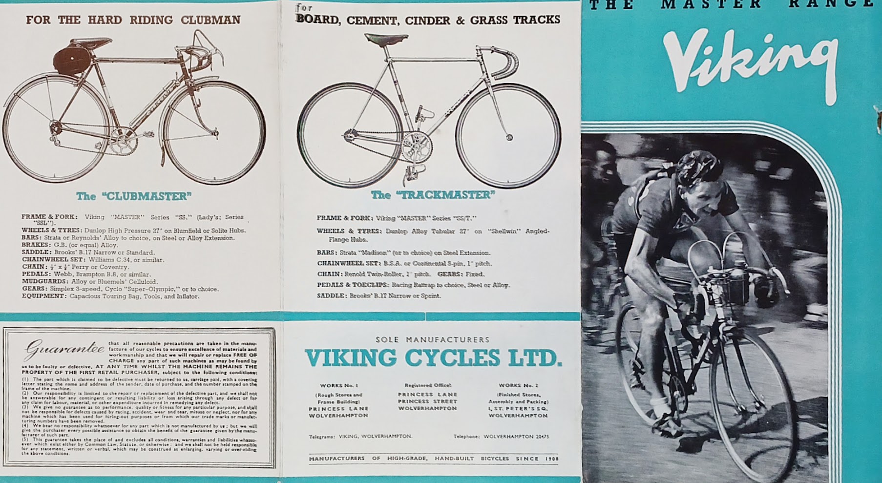 1949 Viking Catalogue – Classic Viking Cycles